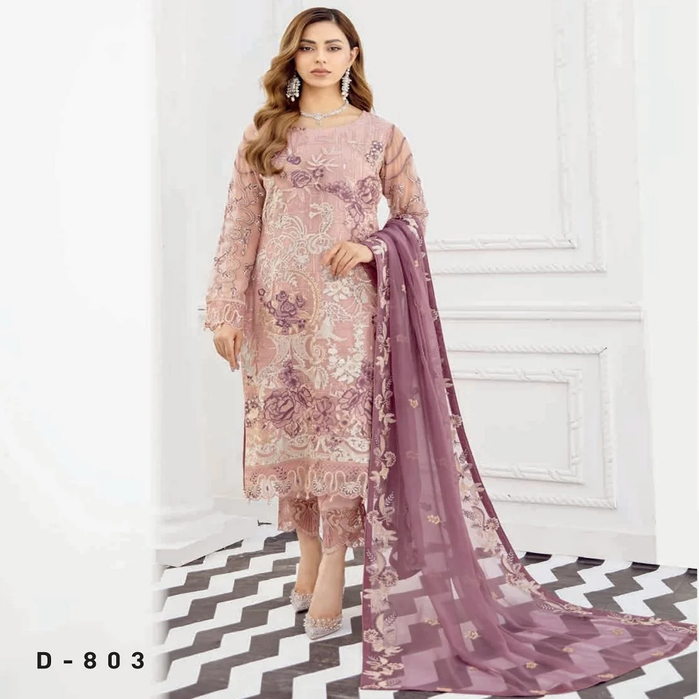 拉姆沙卷仰光三件套雪纺萨尔瓦卡梅兹婚礼派对服装巴基斯坦印度全销售印度和巴基斯坦服装| Alibaba.com