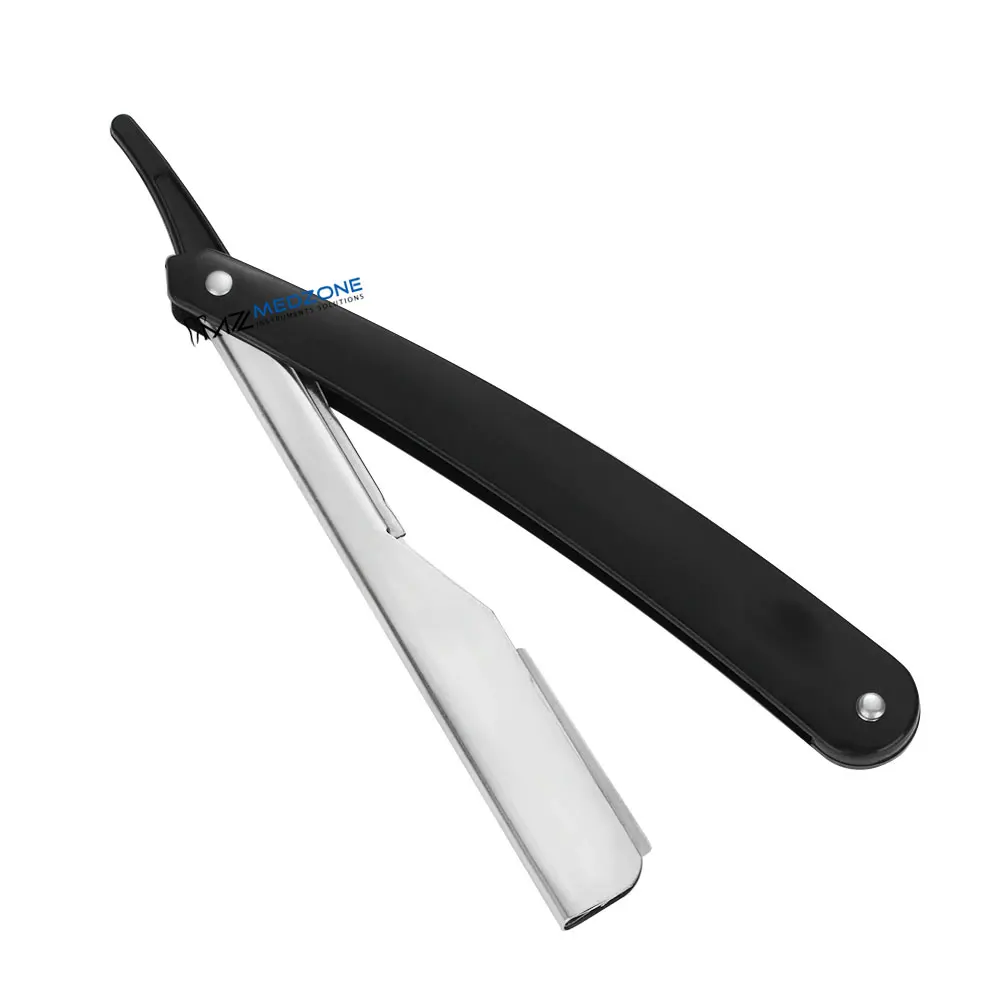 Stainless Steel Barber Cut Throat Razor Straight Barber Razor ...
