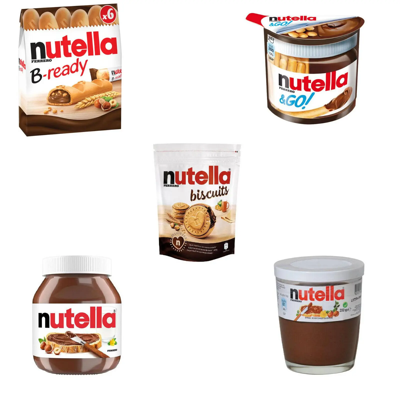 Nutella FERRERO 3 kg Nutella 3 kg (6.6 Lb) Bucket Hazelnut Spread ...