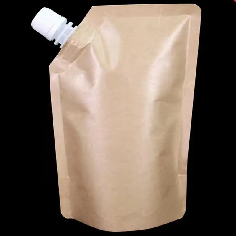 Kraft Paper Plastic Laminating Material - Cream Refill Pouch
