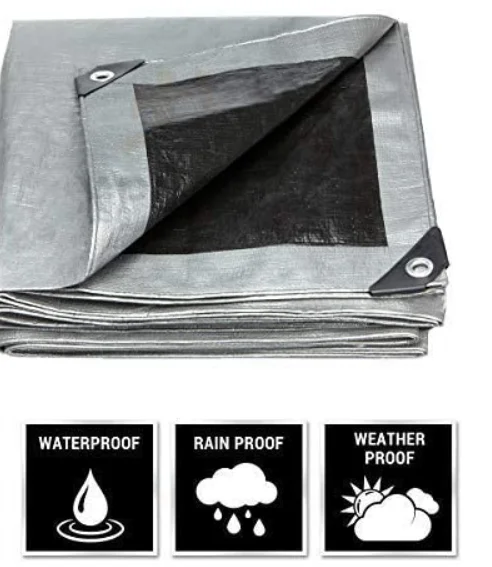Heavy Duty Nylon Tarp Thick Waterproof Blocking Protective Cover ...