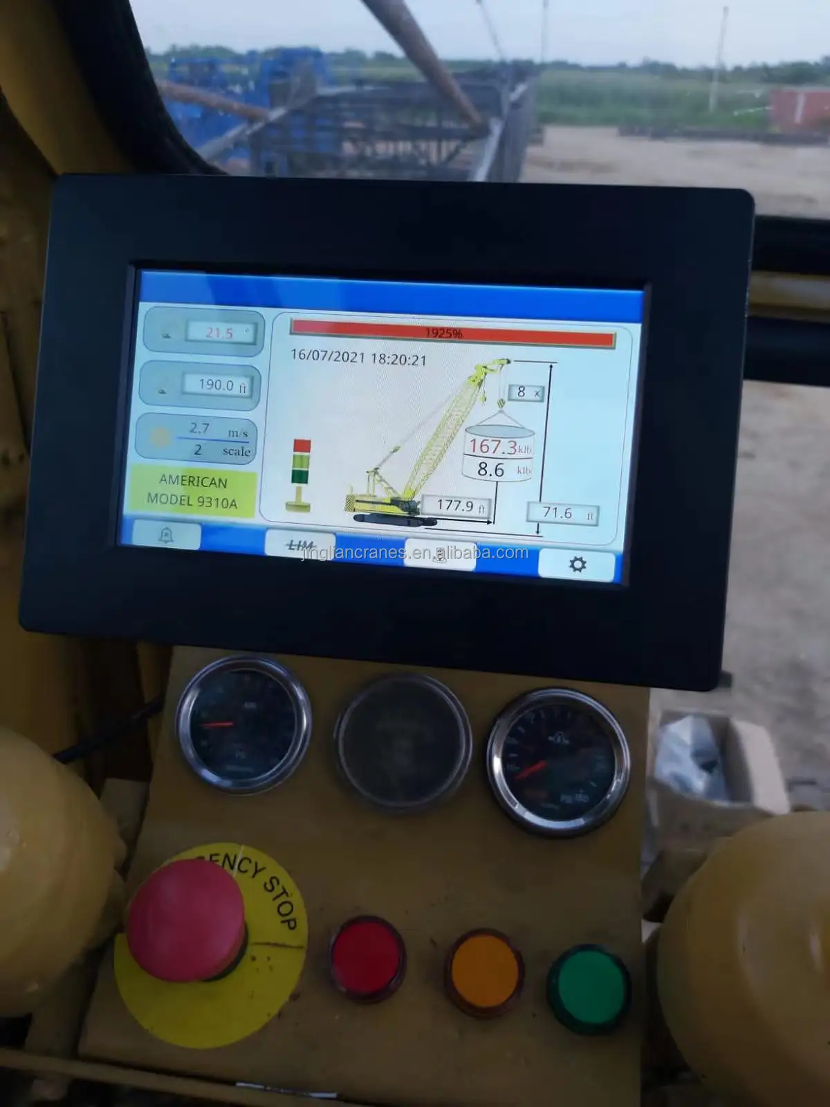 Load Moment Indicator Used For Lattice Boom Crane Crawler Crane Parts ...