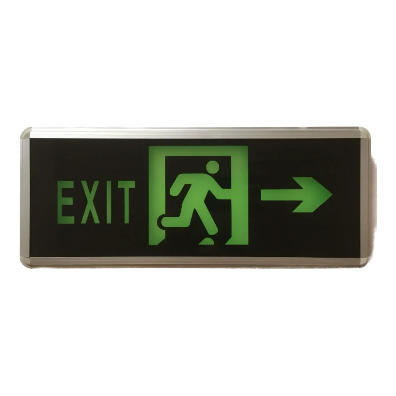 High Quality 3w Led Emergency Sign Escape Exit Emergency Led Sign Light ...