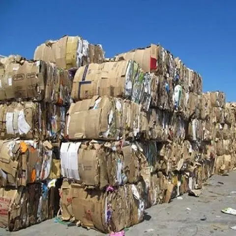 Bulk Stock of OCC Waste Paper - Premium Recycling Scraps