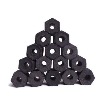 Coco Briket Cube Shaped Coconut Shell Briquettes Charcoal For Shesha ...