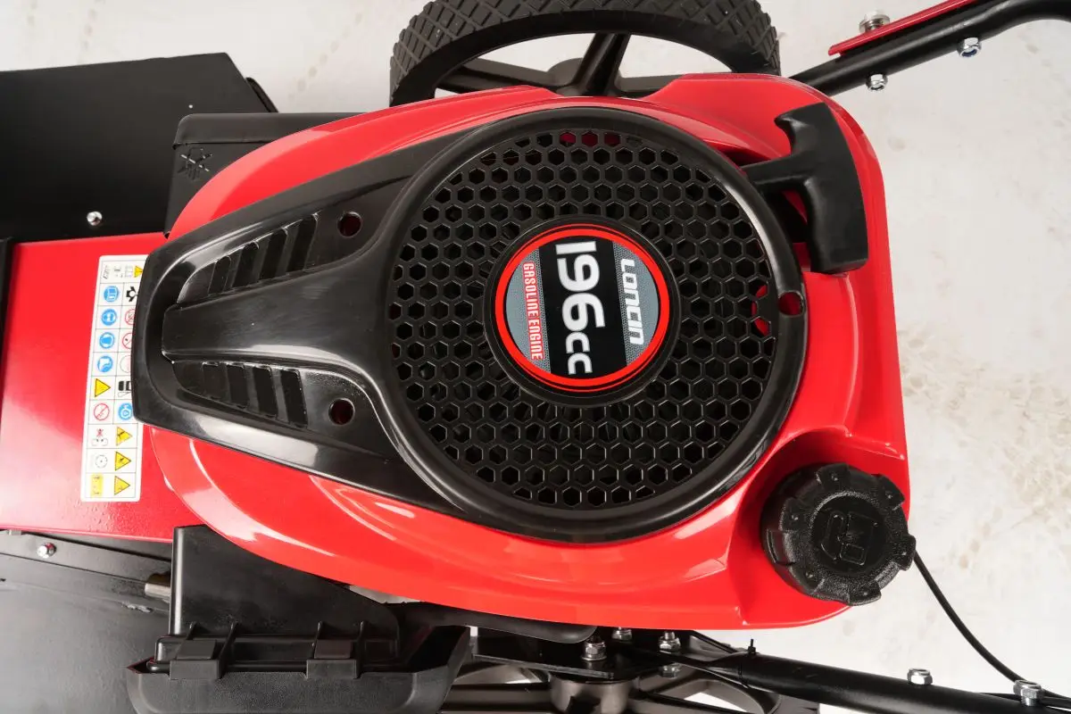 KMAXPOWER Ducar/6.5HP Wheeled Trimmer Walk Behind Mowers Wheeled Push ...