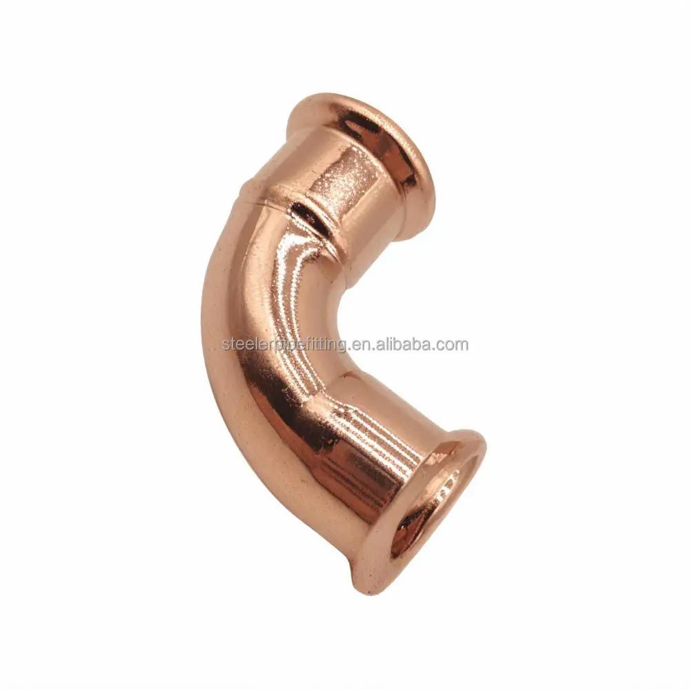 Copper 32 Dn Capping Pipe Fitting M Profile Double Press 90 Degree ...