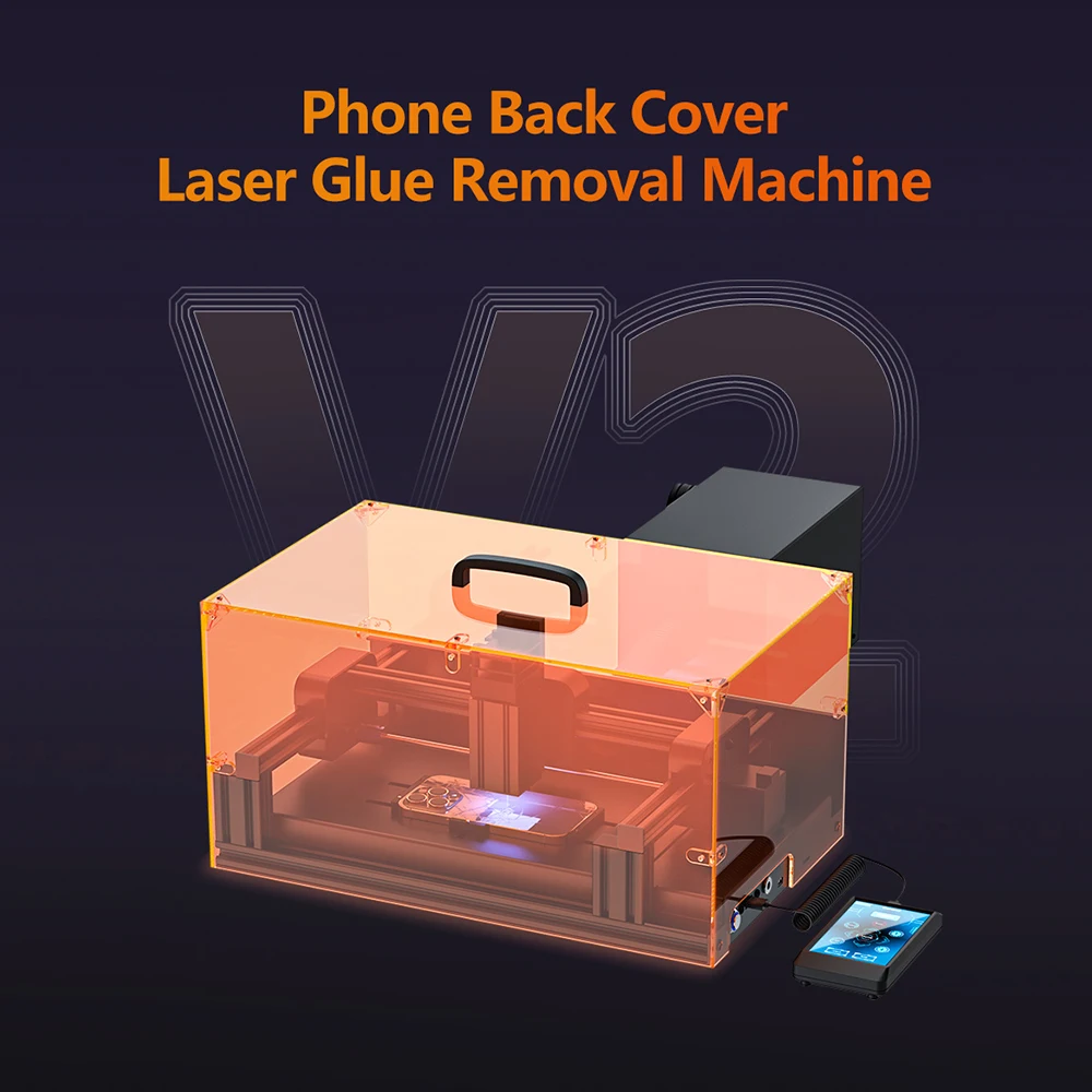 SRWOR V2 - Efficient Back Glass Removal Machine for Iphone