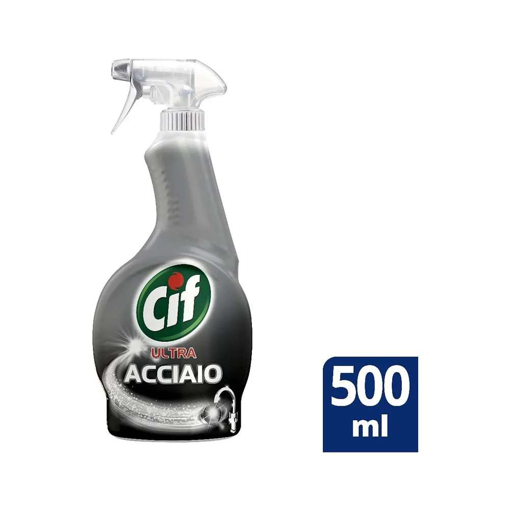 Transformative Cleaning Cif Ultra Power Inox - 500ml For Stainless ...