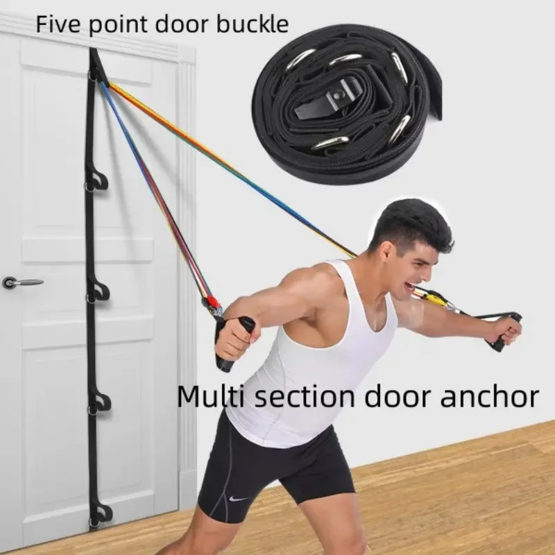 Heavy Duty Door Gym Band Multi-Point Home Gym Door Anchor Strap for ...