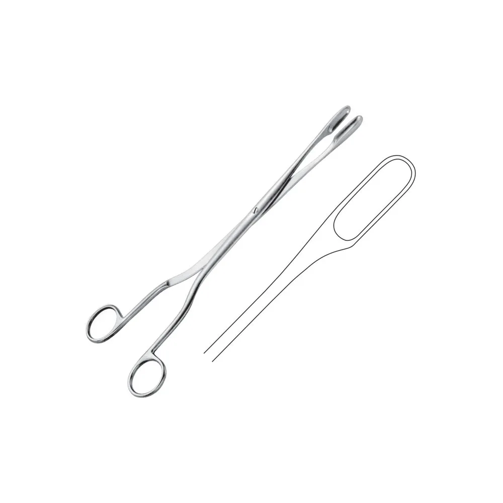 Wholesale Placenta and Ovum Forceps Obstetrics and Gynecology Surgery Instruments Straight Fig ...