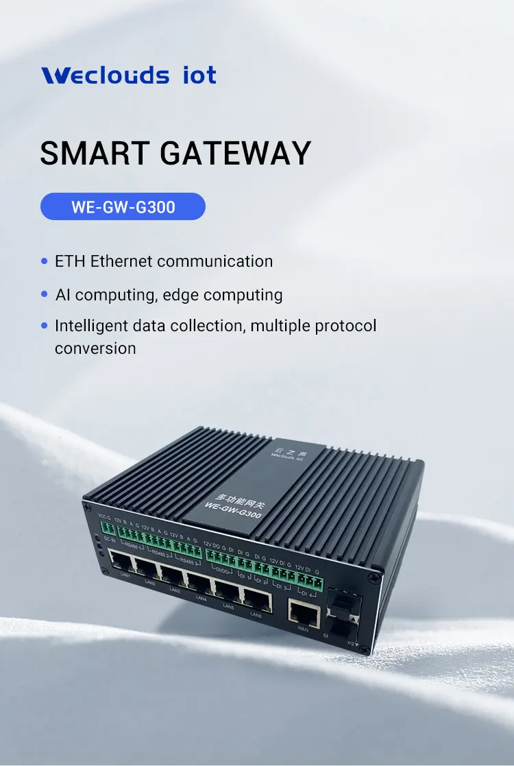 Weclouds Iot Industrial Iot Intelligent Gateway Data Logger Snmp Modbus Wireless Communication ...