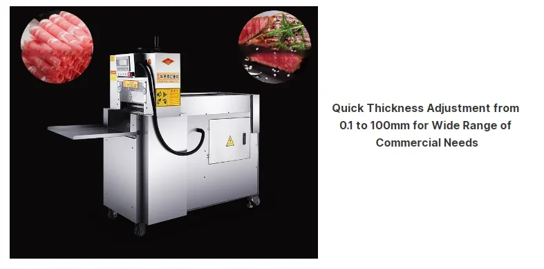 Full Automatic Cnc Commercial Stainless Steel Lamb Meat Roll Bacon ...