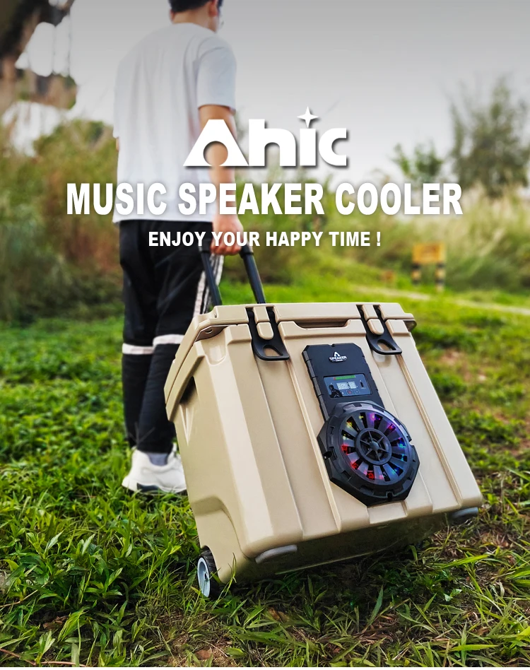 Outdoor Activities Good Choice Music Speaker Cooler With Wheels ...
