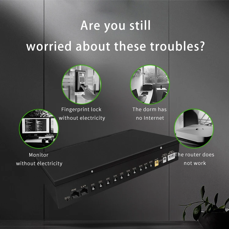 HKIVI Mini UPS Router & Wifi Antenna - Reliable Power Bank