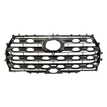 Front Grille Painted Gray With Dark Chrome Molding For Toyota Tundra ...