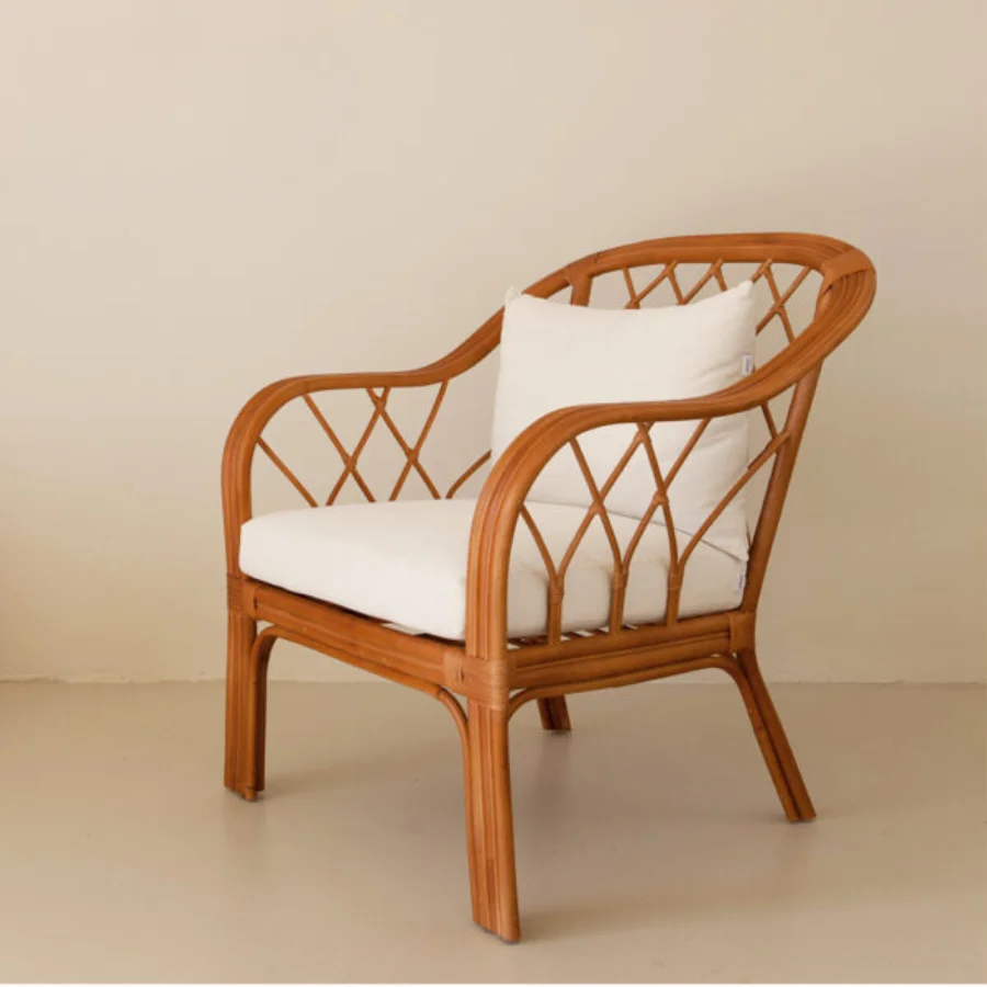 Vietnamese Rattan Papasan Chair Handicraft and Handwoven for Bedroom ...