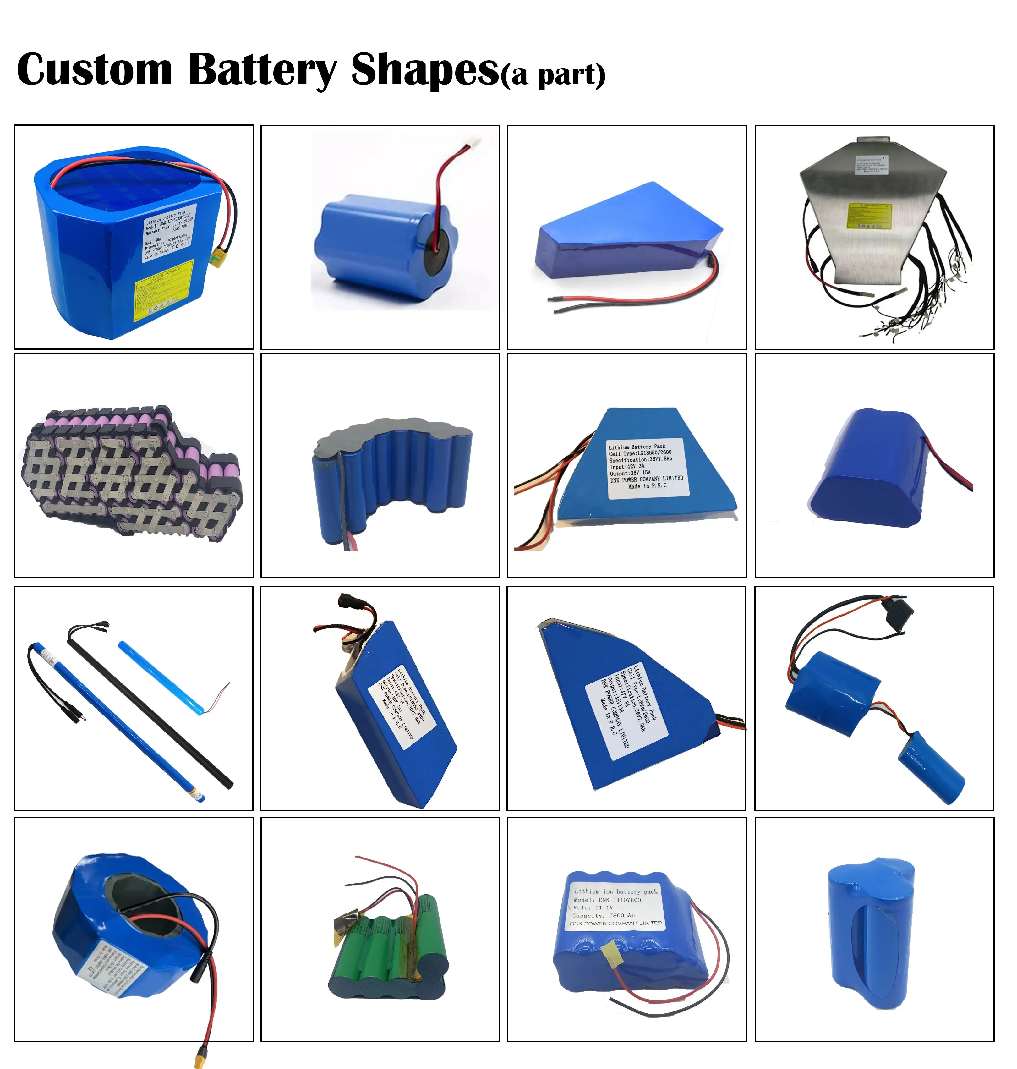 36v 20ah Rechargeable Lithium Battery 12v 24v 48v 15ah 30ah 40ah ...