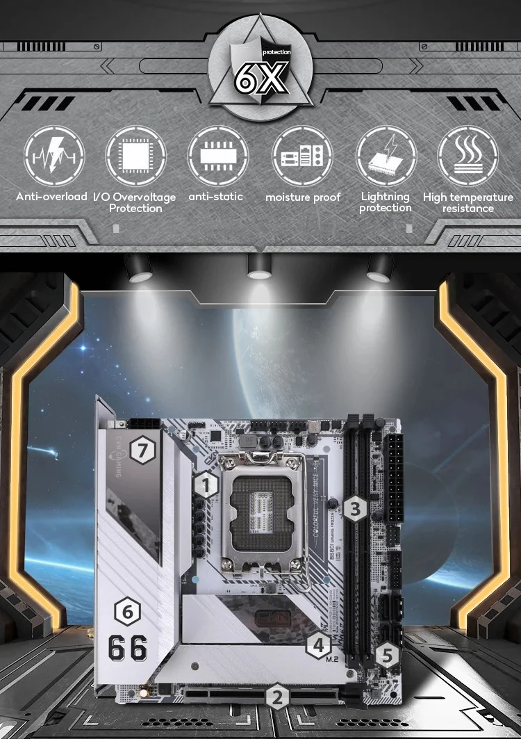 Colorful Cvn B660i Gaming Frozen Computer H61 Cpu X79 Pc Ddr5 Ram B450 Gaming B550 X99 Intel ...