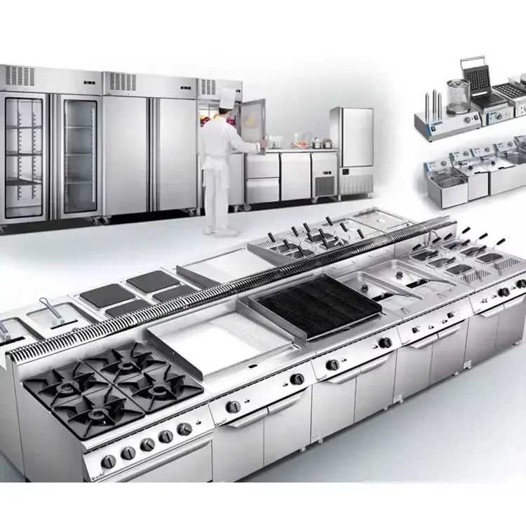 Commercial Kitchen Equipment Restaurant One-Stop Western Kitchen ...