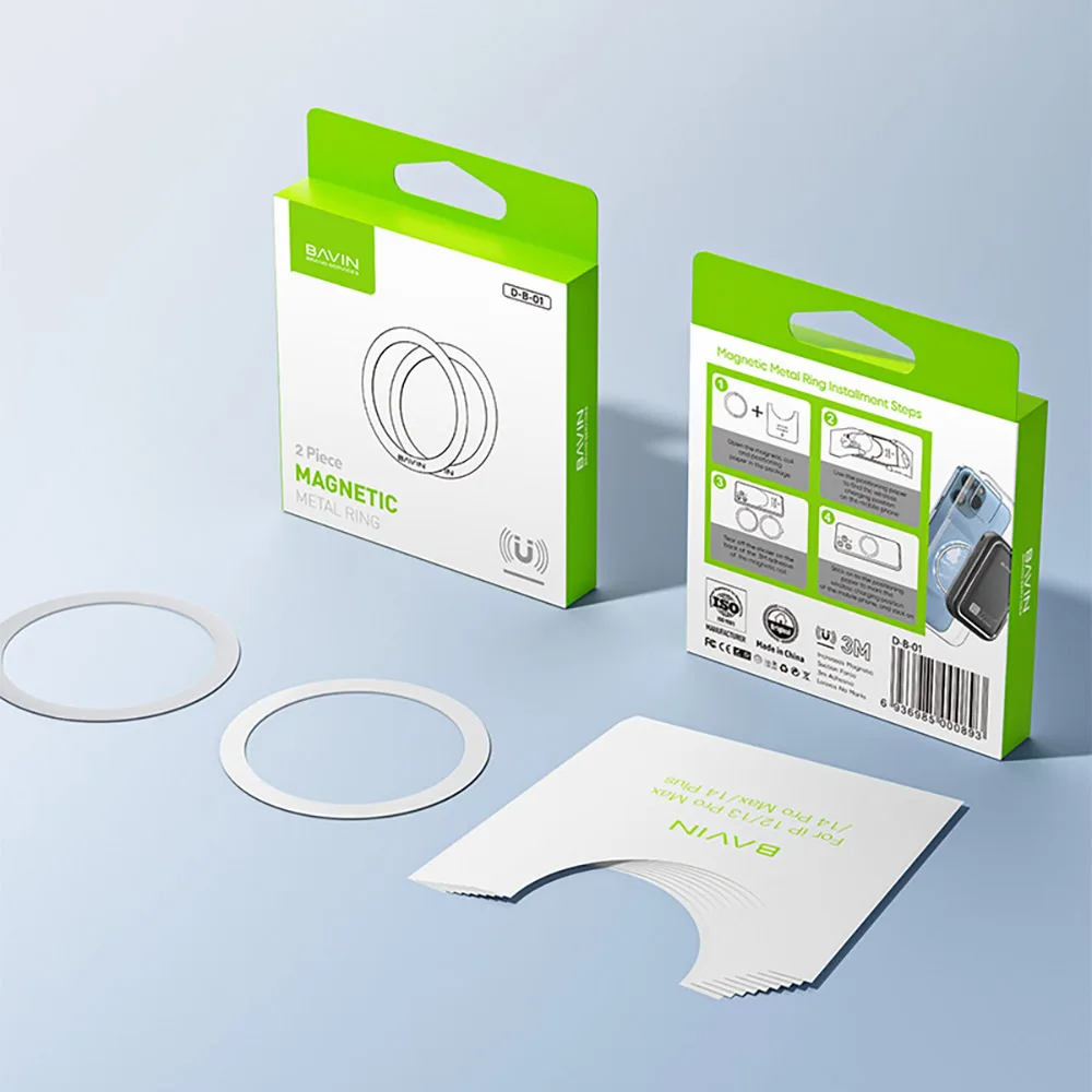 Best Selling Magnet Sticker For Phone 2 Piece Magnetic Metal Ring ...