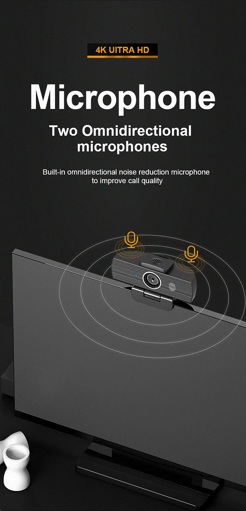 Autofocus Usb 1080p Computer Camera Built-in Microphone Zoom Web Camera ...