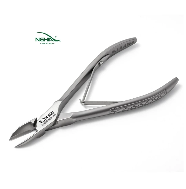 Customize 130 Mm X 43 Mm Grey Color Stainless Steel Nghia Nail Nippers ...