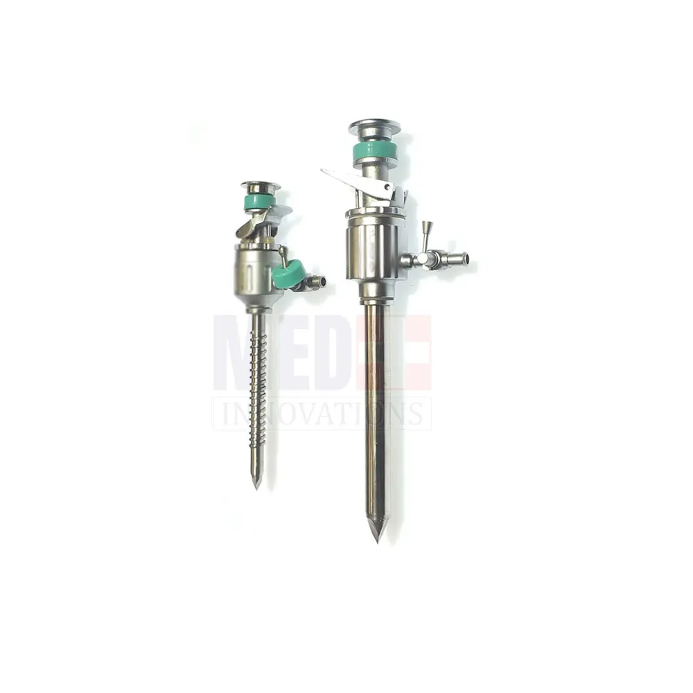 Reusable Magnetic Trocar Laparoscopia 12mm X150mm Medical Stainless ...