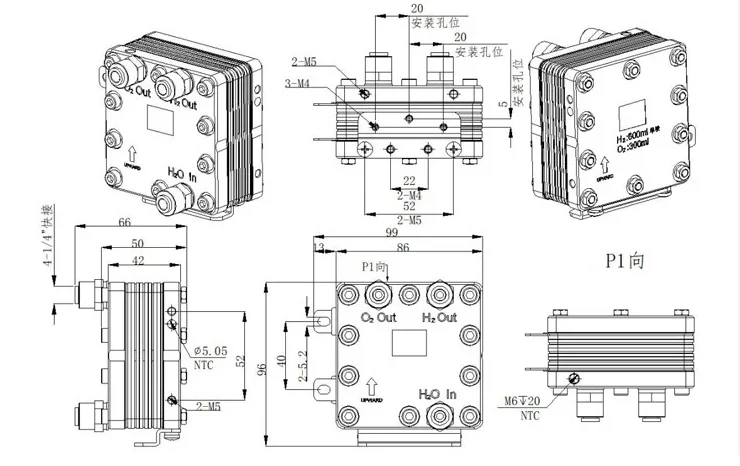 Highly Reliable Hydrogen Fuel Cell Generator - Pure Water Electrolysis