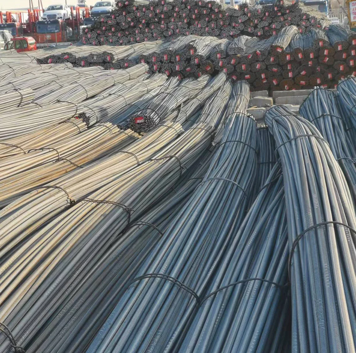 6mm Hot Rolled Deformed Steel Bar Rebar Steel For Construction Rebar ...