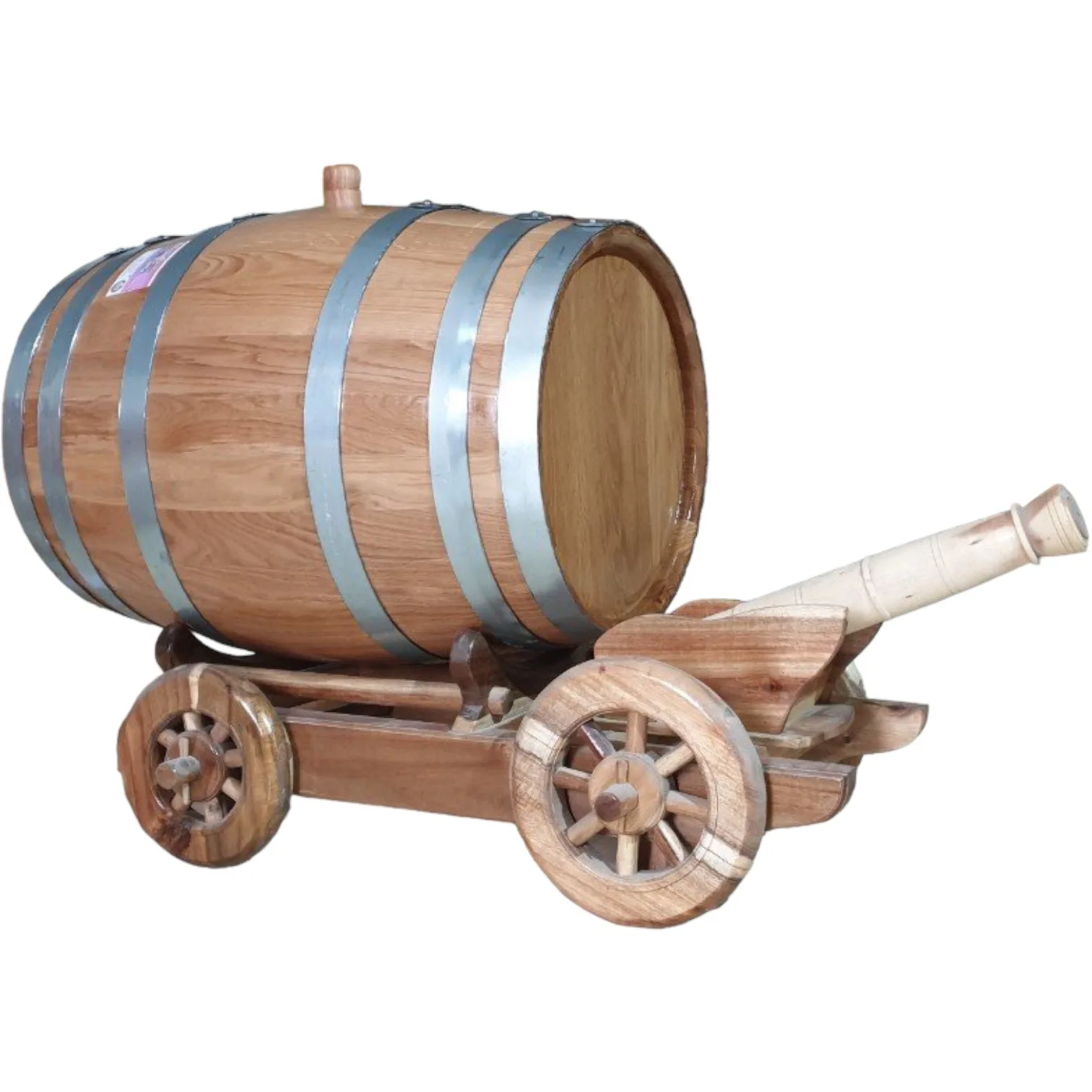 1.5l Pine Wood Barrels Whiskey Barrel Dispenser Home Wine Bucket ...