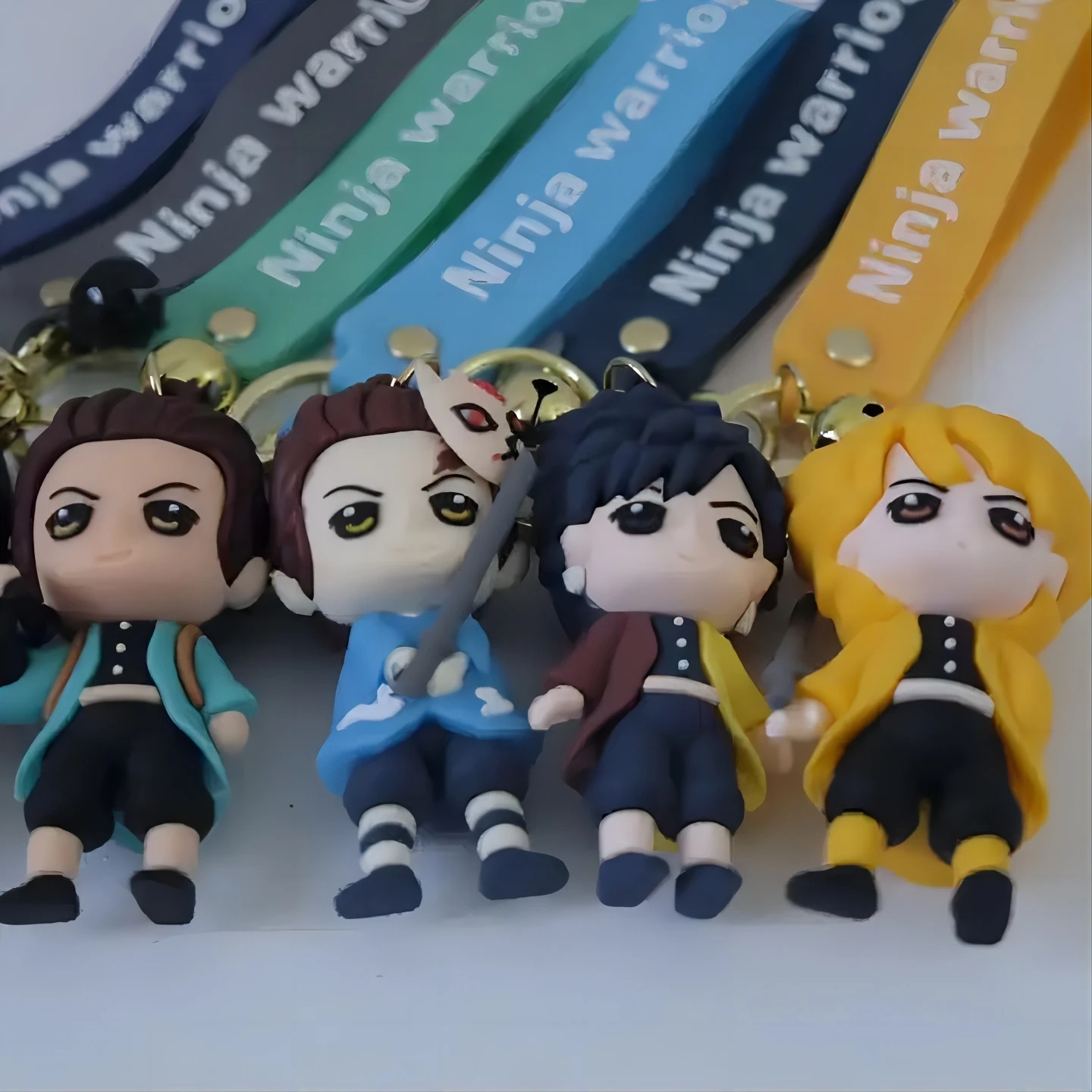 Cartoon Keyring Rubber 3d Soft Anime Pvc Keychain For Kids Keychains ...