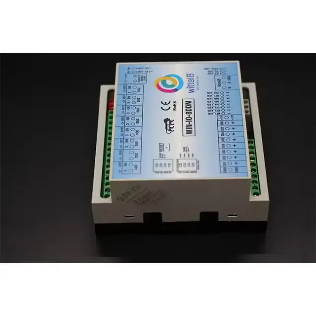 IO Module with 8 Digital Input 8 Digital Output Ports Modbus RTU RS485 ...
