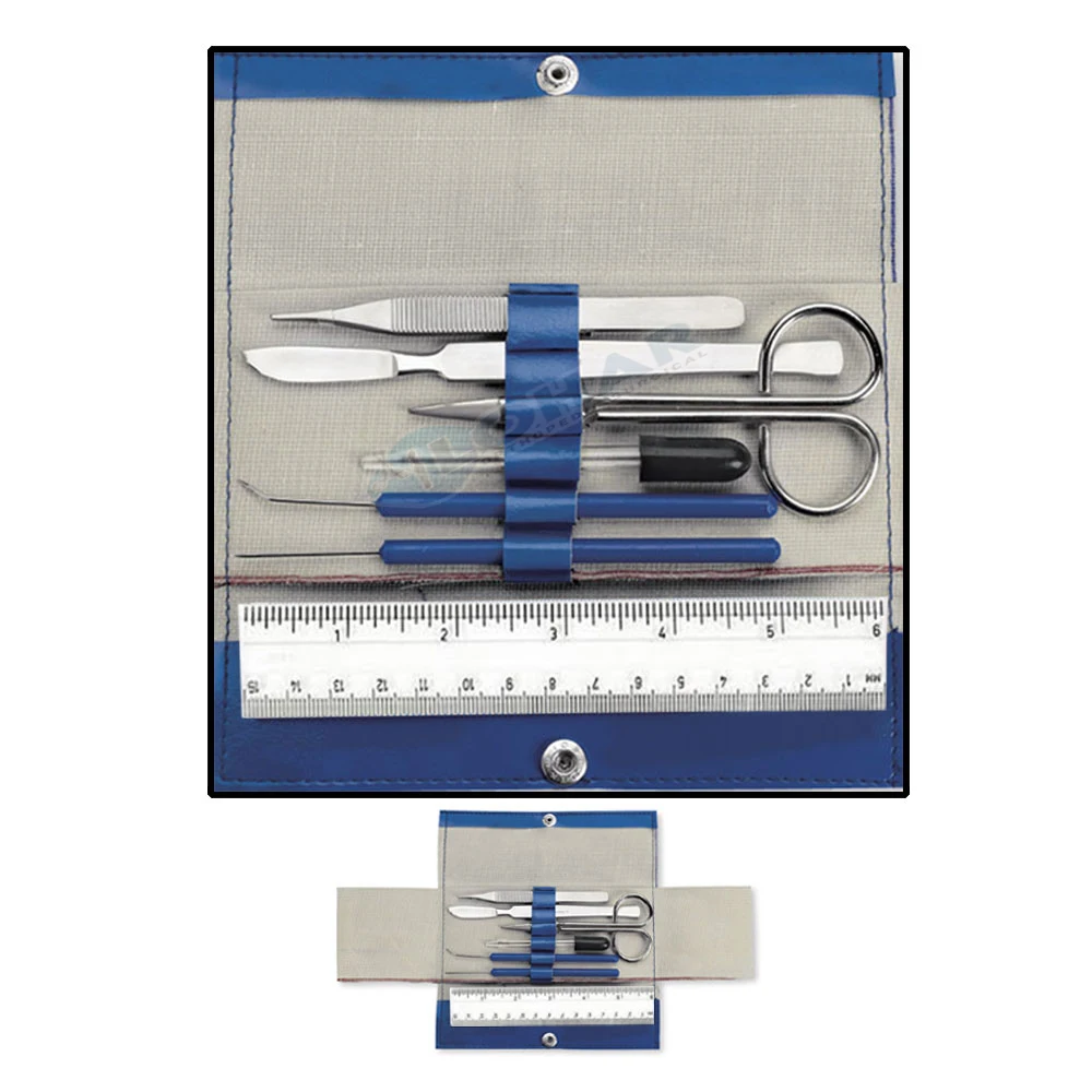 Surgical Stainless Steel Instruments Basic Dissecting Kit Single Blade ...