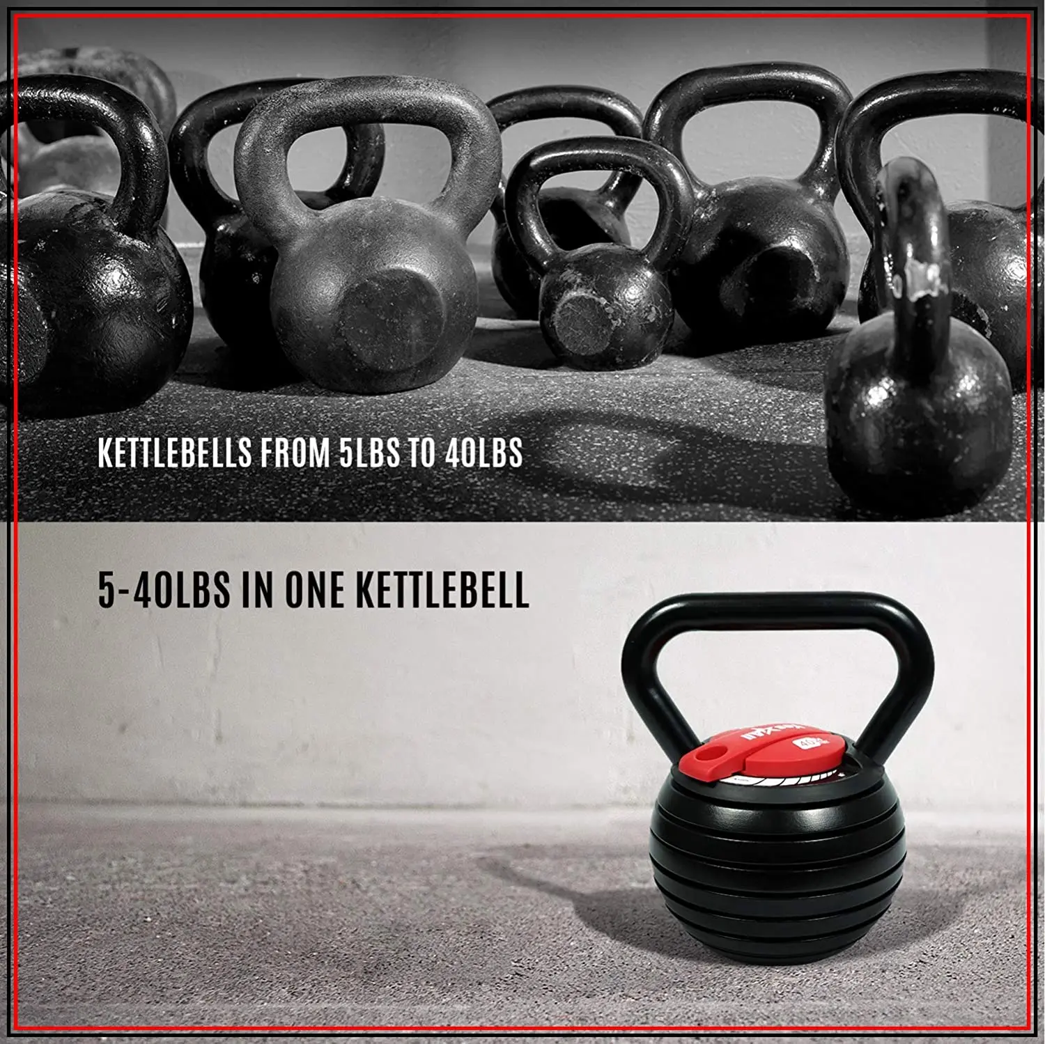 Todo 40lb Adjustable Kettlebell 18kg Custom Logo Free Weight Fitness ...