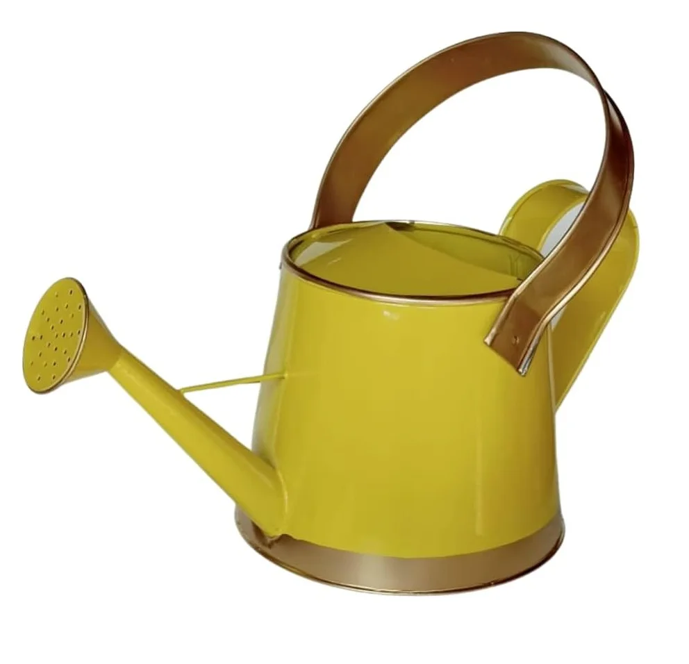 Modern Design Yellow Color Water Cane Galvanized Metal Water Cane ...