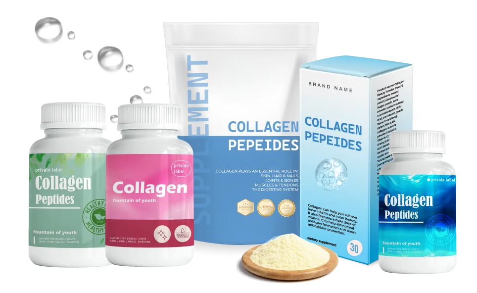 Factory Price Collagen Peptide Beauty Products Hydrolyzed Fish Collagen ...