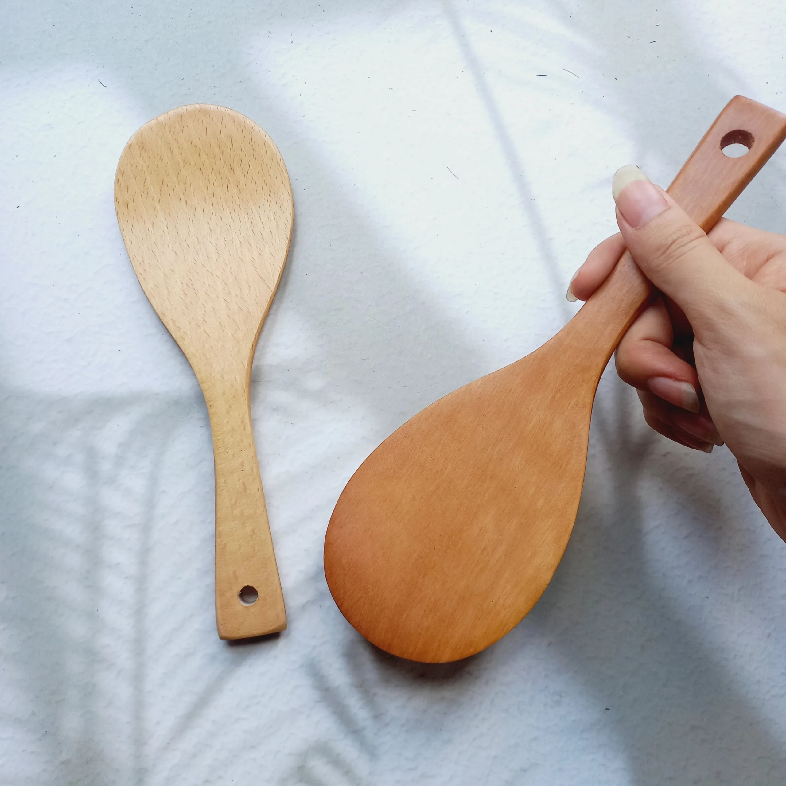 Wooden Rice Paddle - Durable, Eco-Friendly Kitchen Tool