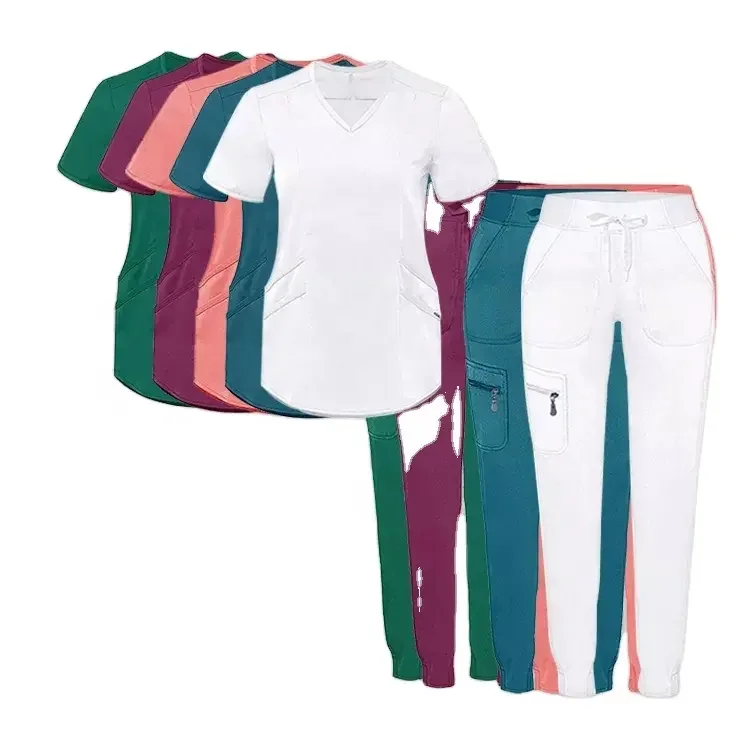 Wholesale Custom Uniforms Medicos Fashionable Stretchy Medical Uniform ...