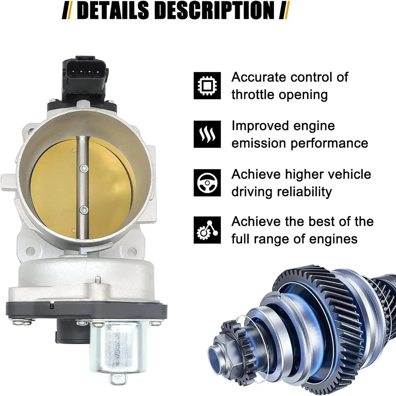 4891735ac Throttle Body For Jeep Compass Patriot Dodge Avenger Caliber ...