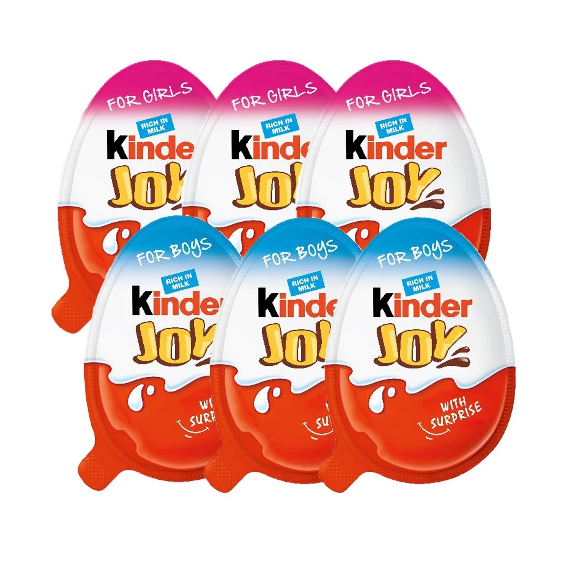 Kinder Joy Chocolate Surprise Candy Treats Toys 0.8 Oz Pack Of 15 - Buy ...