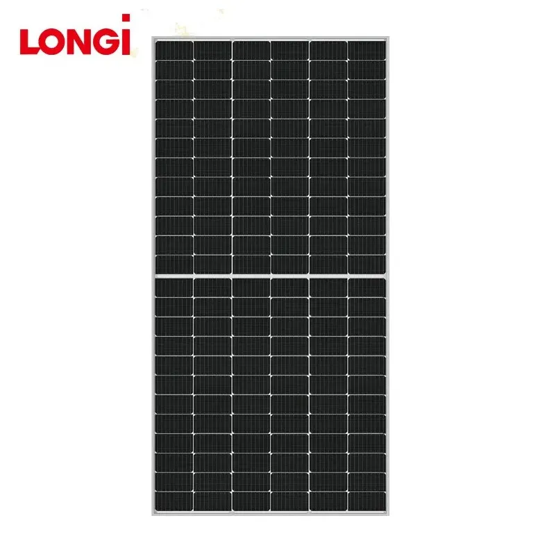 Longi Stock Solar Panel Photovoltaic Mono Pv Plant 535w 540w 545w 550w ...