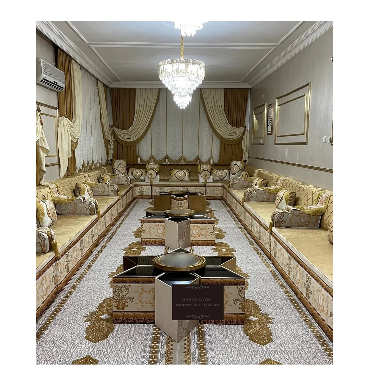 Arabic Majlis Moroccan Majlis Design | Sitting Height 40cm | Sofa ...