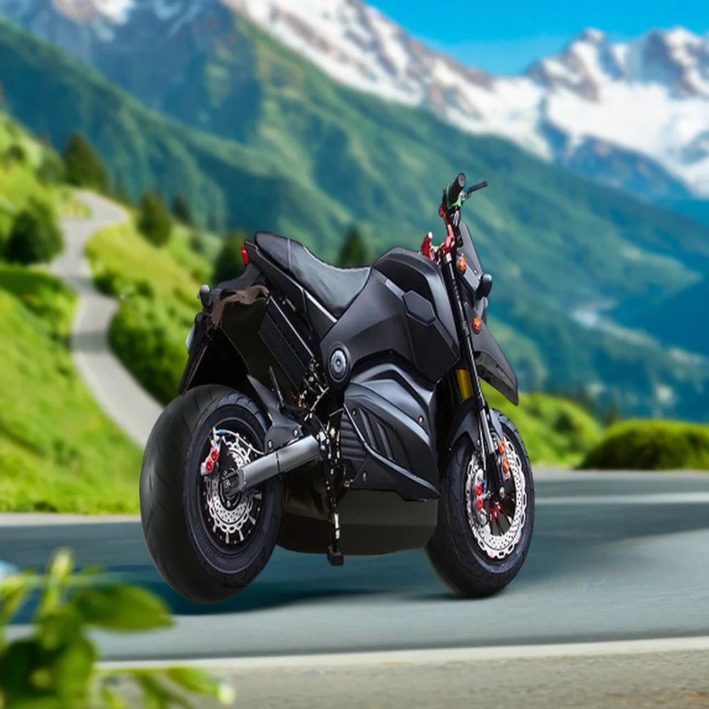 Adult M3 Racing Electric Motorcycle 72v 30ah Lithium Battery Eec ...