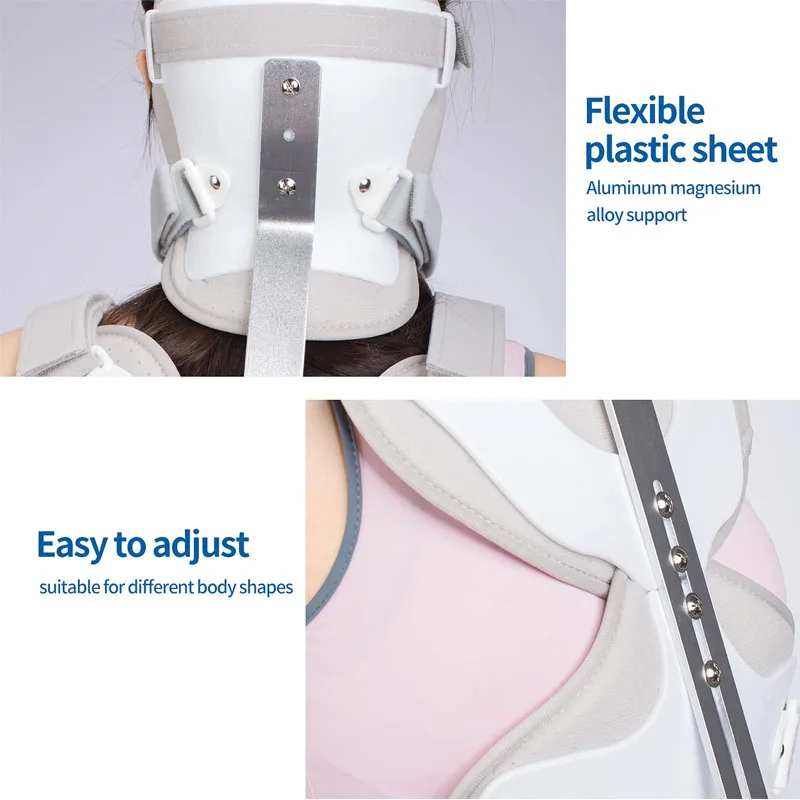 Cervical Collar Thoracic Bracecervical Fixation Orthosis Chest ...