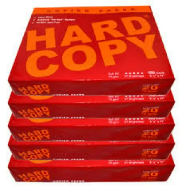 Hardcopy Bond Paper Short / Long 80 Gsm,75gsm - Buy Hard Copy Bond ...