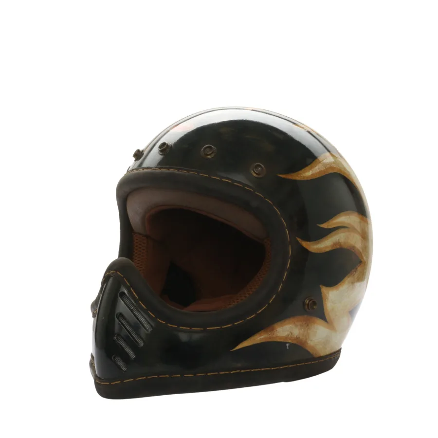Full Face Custom Raw Vintage Helmet Competitive Price Motorcycle Arrow ...