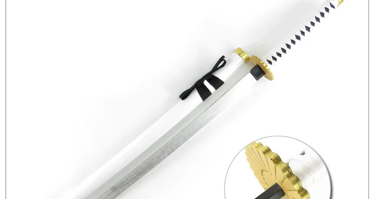 Demon Slayer Original Texture Wooden Anime Sword for Cosplay