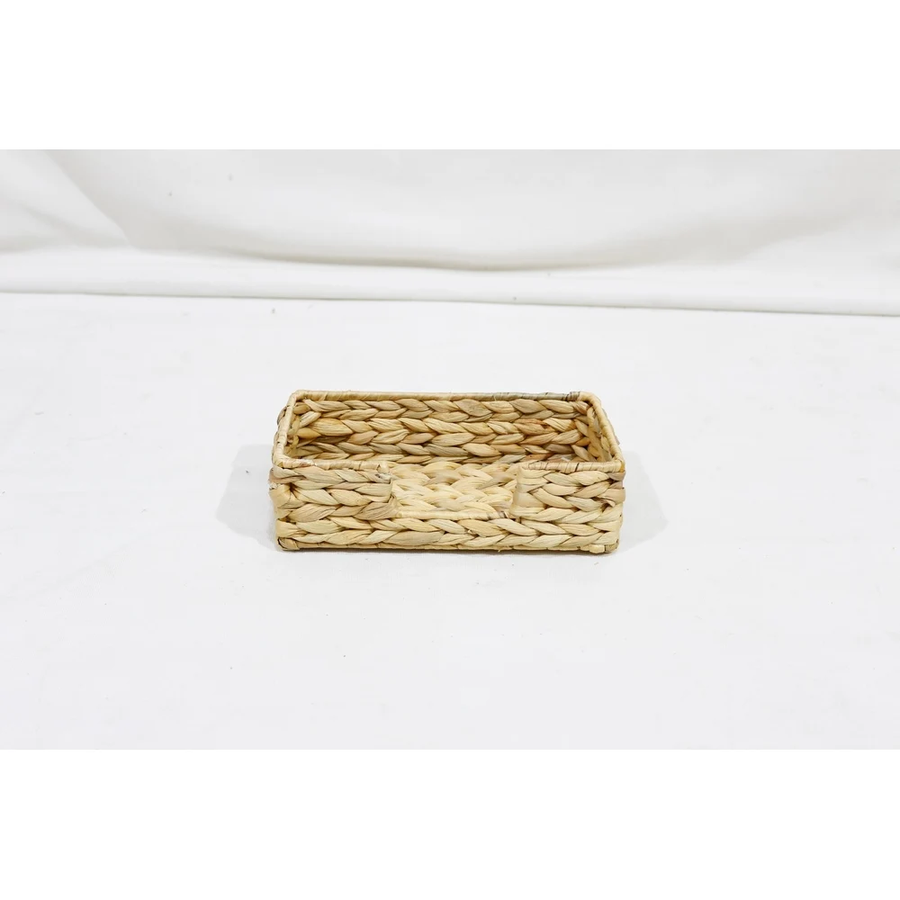 Natural Water Hyacinth Basket Superior Quality Hand Woven Tissue Box ...