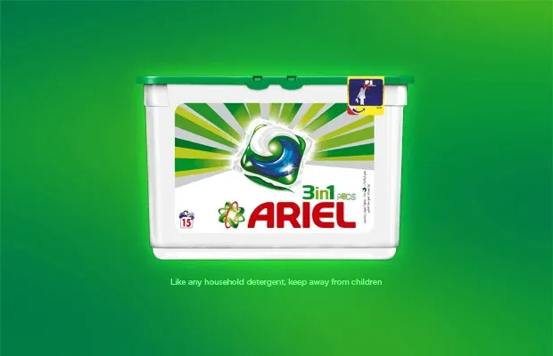 Ariel Pods All-in-one Ariel Pods/capsules Washing Liquid Laundry ...